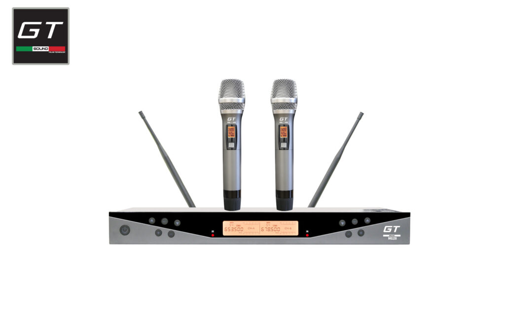 MIC KHÔNG DÂY MG28 GT - CHỊNH ÂM THANH